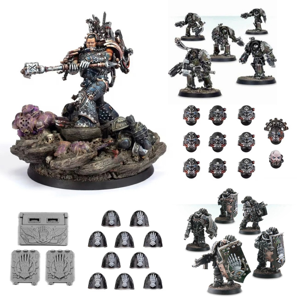 Ferrus Manus, Iron Hands Legion Medusan Immortals, Gorgon Terminators ...
