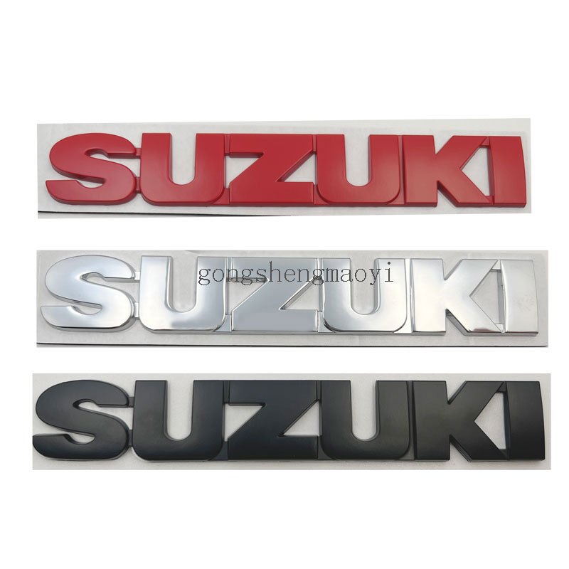 3D metal car decoration sticker with Suzuki logo, suitable for Jimny ...