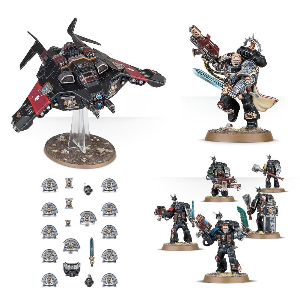 Deathwatch Veterans, Watch-Captain Artemis, Corvus Blackstar, Resin ...