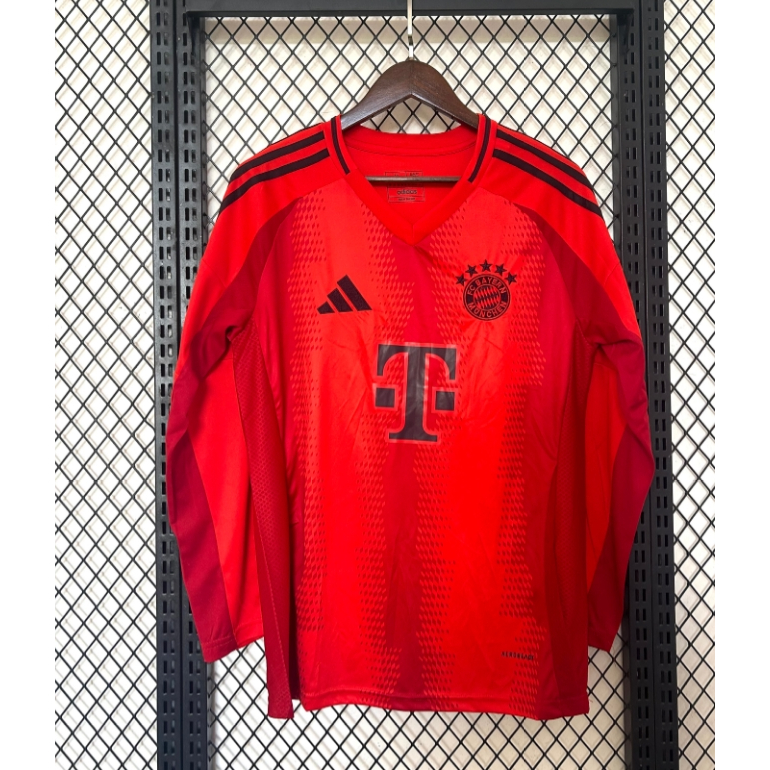 Longsleeve 24/25 Bayern Munich home jersey kit S-2XL、Can add your name ...