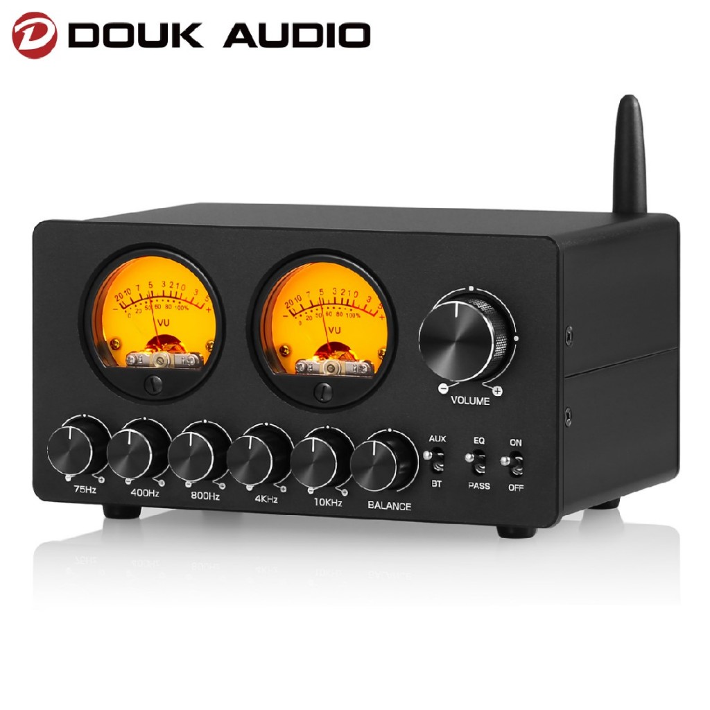 Douk Audio EQ5 TONE Mini 5-Band EQ Equalizer with Bluetooth Receiver ...