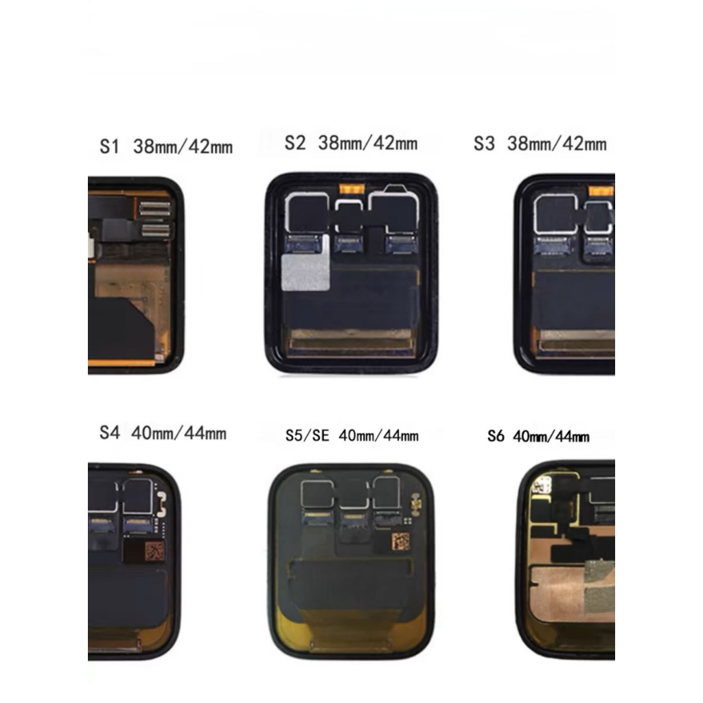 Apple Watch Assy iWatch s1 s2 s3 s4 s5/se s6 s7 s8 s9 ultra se2 Lcd Monitor Assy | Shopee ...