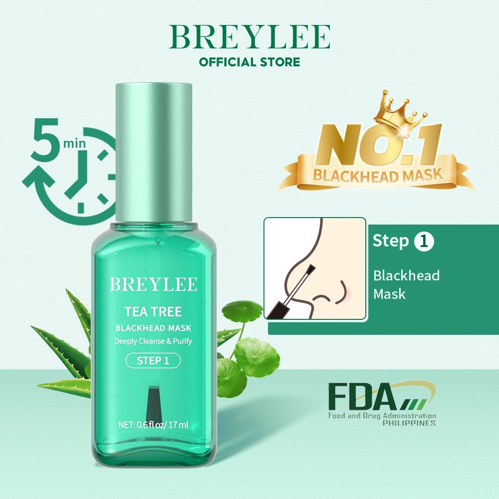 Breylee Blackhead Remover Acne Treatments Deep Cleansing Nose Strip ...