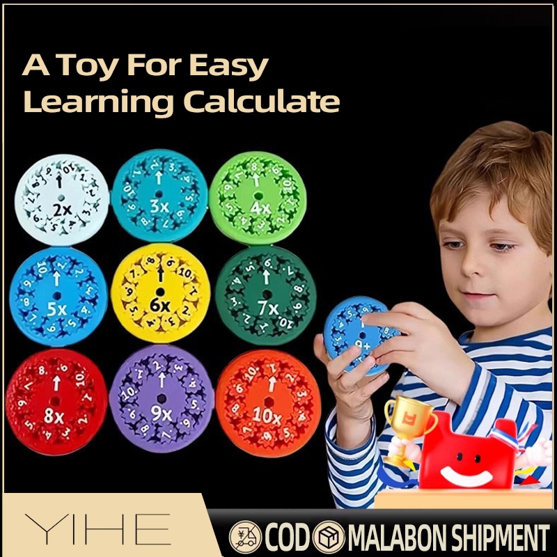 Educational Toys Math Fidget Spinner Math Toy Learning Calculate Stress ...