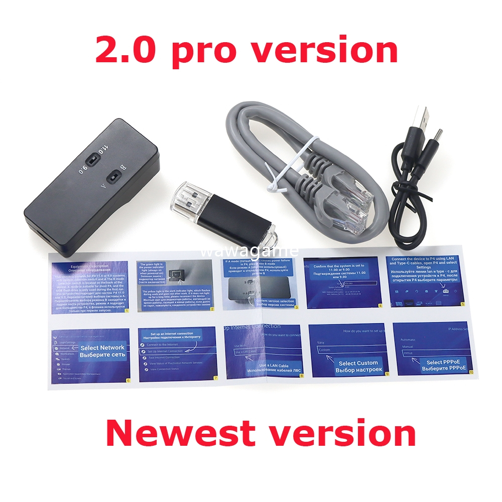 Newest version v2.0 pro USB Dongle JB USB Adapter For PS4 FW 9.0 11.0 ...