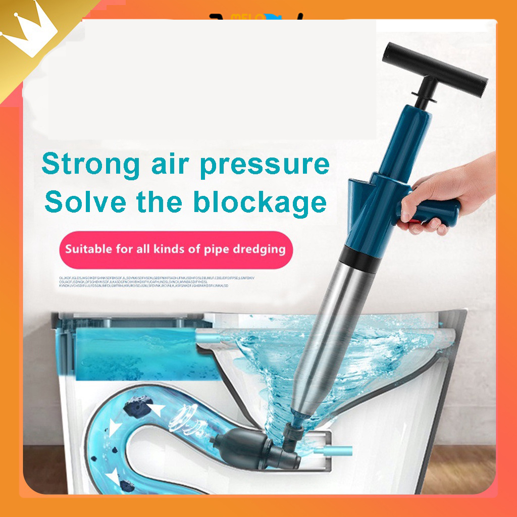 Toilet dredging artifact Toilet Cleaner Drain Declogger Air Plunger ...