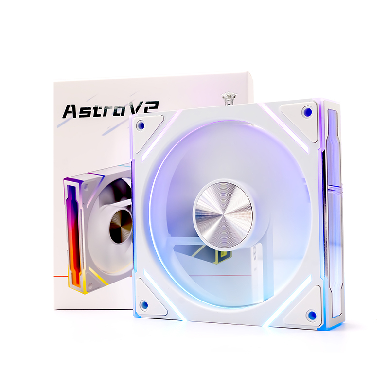 Jungle Leopard Astro V2 ARGB CPU Fan 120mm Axis CD Pattern Side ...
