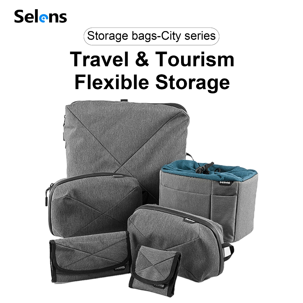 Selens Camera Inner Bag, Digital Tool Kit Storage Bag Battery Case ...