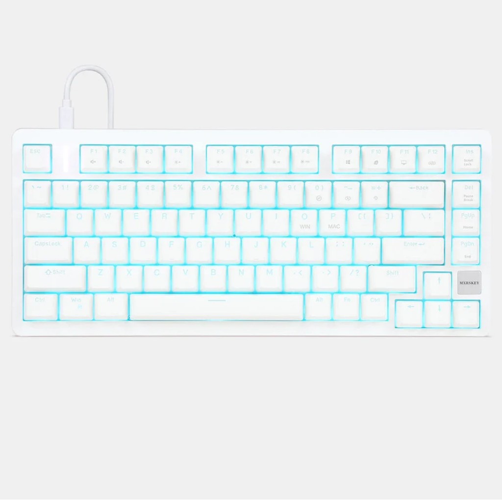 MXRSKEY ME75 Magnetic Switch Keyboard NKRO Hot Swappable RGB Fast ...
