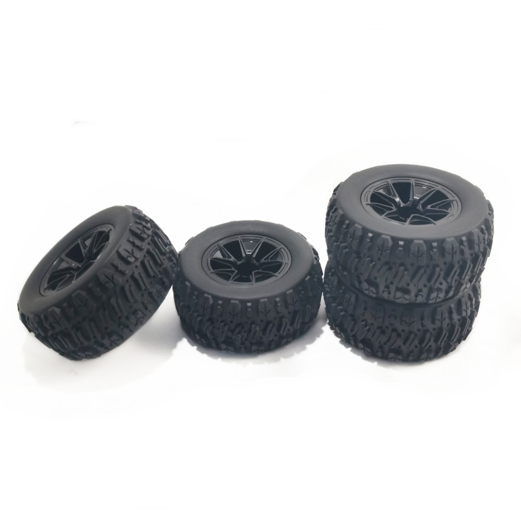 wltoys 104001 rc car upgrade off road tires 90x42mm big foot tyres set ...