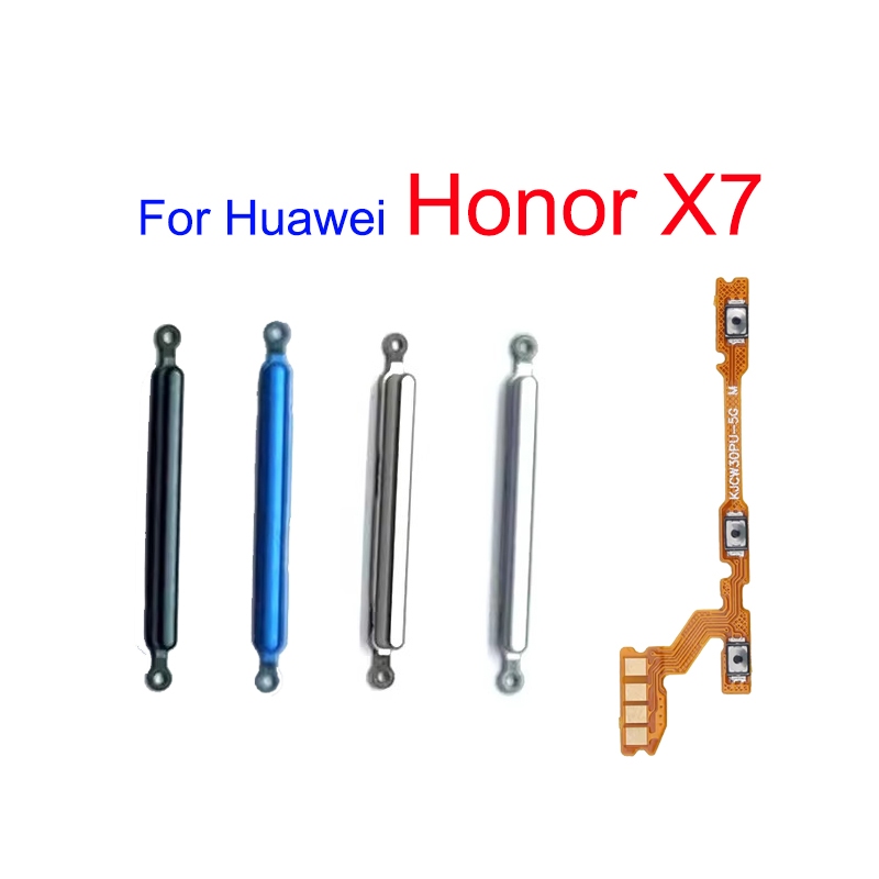 For Honor X7 Volume Up Down Button Flex And Power Flex Replacement ...