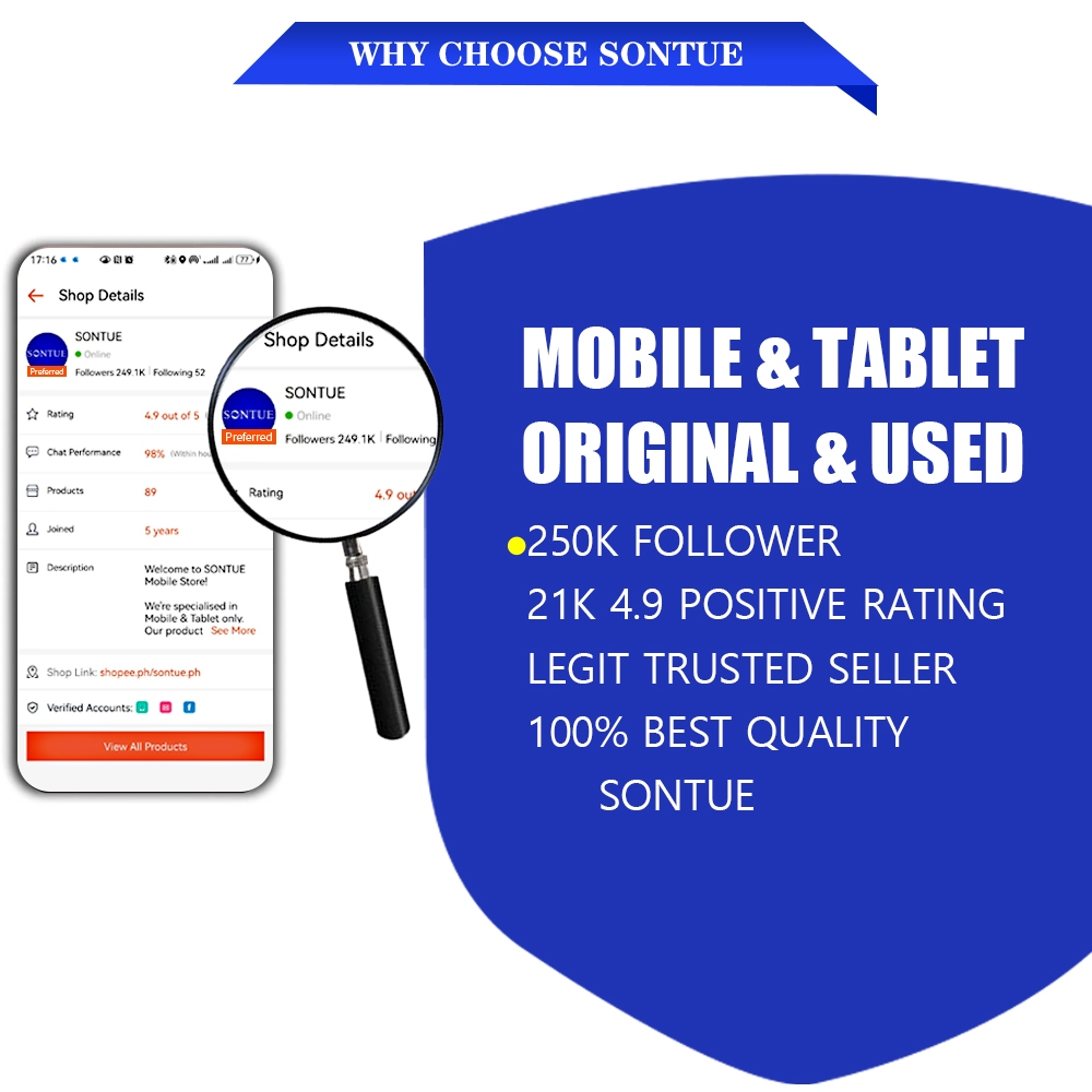 《SONTUE》 Tablet Mini 1 2 3 4 (The Best Quality) | Shopee Philippines