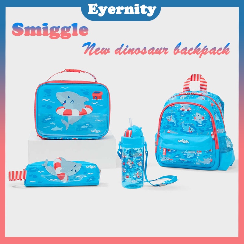 New Smiggle Over And Under Teeny Backpack shark Collection | Shopee ...