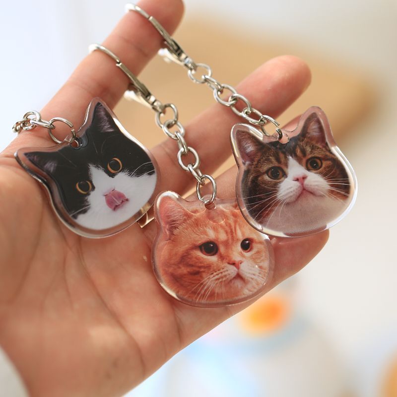 Double Sides Epoxy Coated / Double Sides Epoxy Key Ring / Customized ...