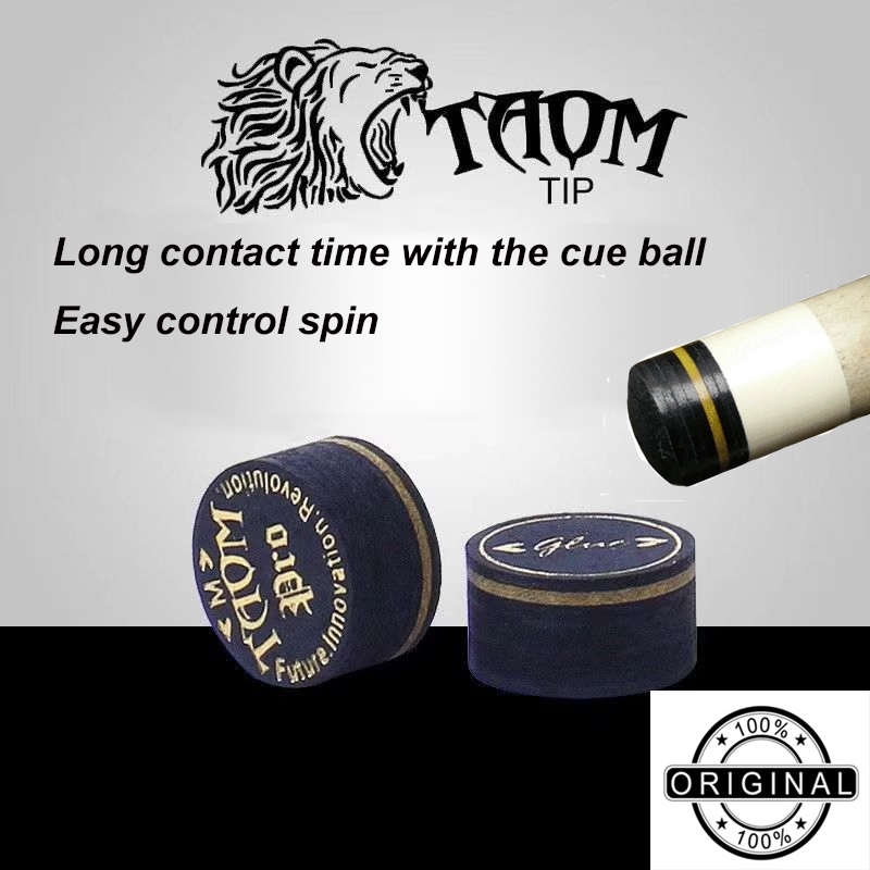 Taom Pro cue tip M Billiard tip original - Billiard cue tip Elastic ...