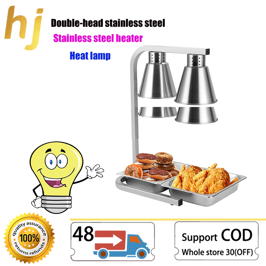Food lamp for catering buffet insulation lamp food warmer stainless set ...