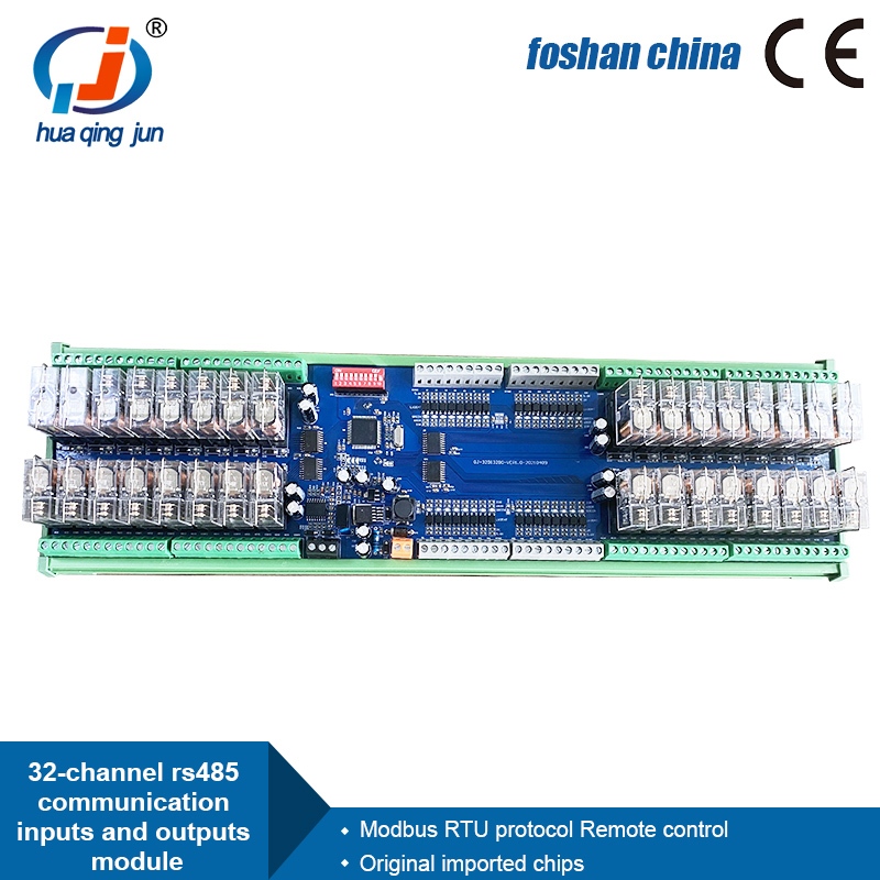32 Channel Relay Output Module Digital Input Module with 485 Modubus ...