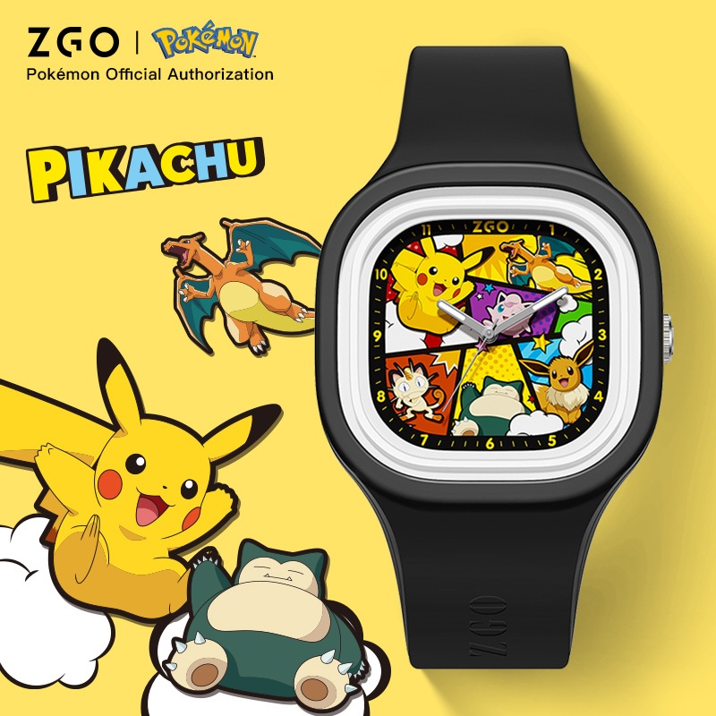ZGO Pokemon Pikachu Watch for kids Male Student Children Boy Cartoon ...