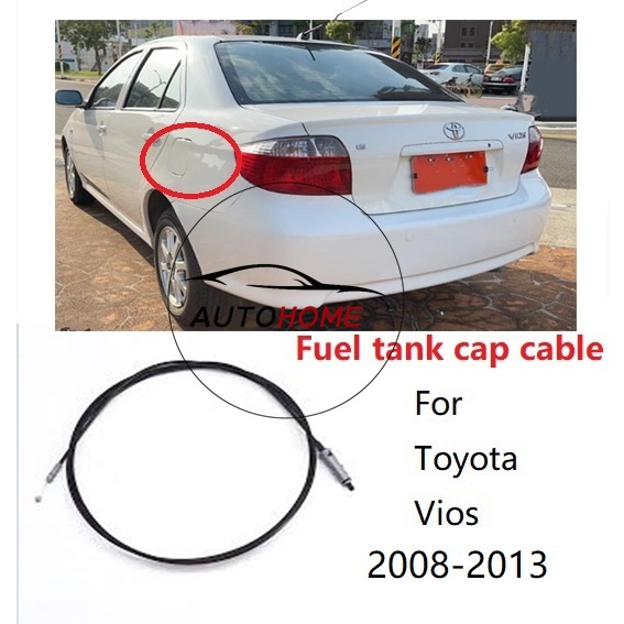 Fuel tank cap cable FOR Toyota VIOS GEN2 2008 2009 2010 2011 2012 2013 ...