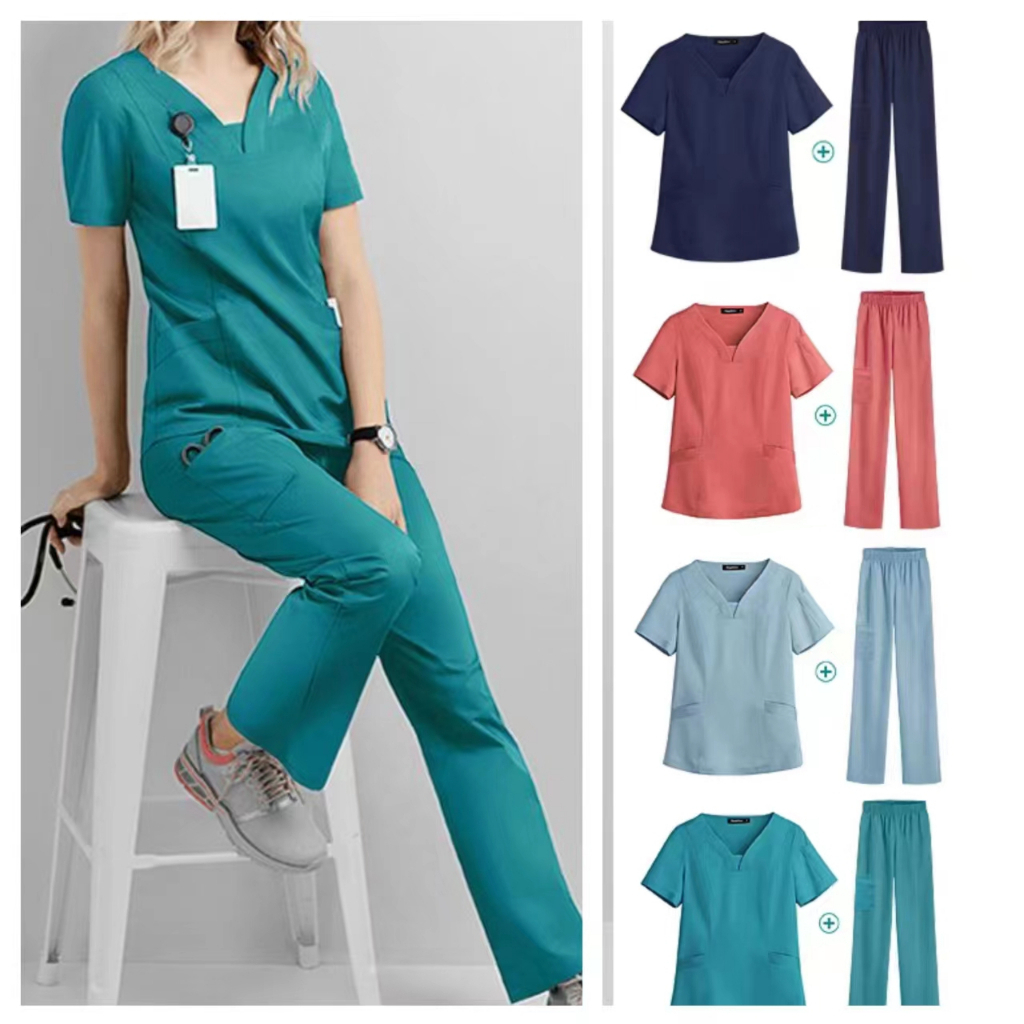Medical Scrub Suit Oral Hospital Operating Room Hand Washing Clothes ...