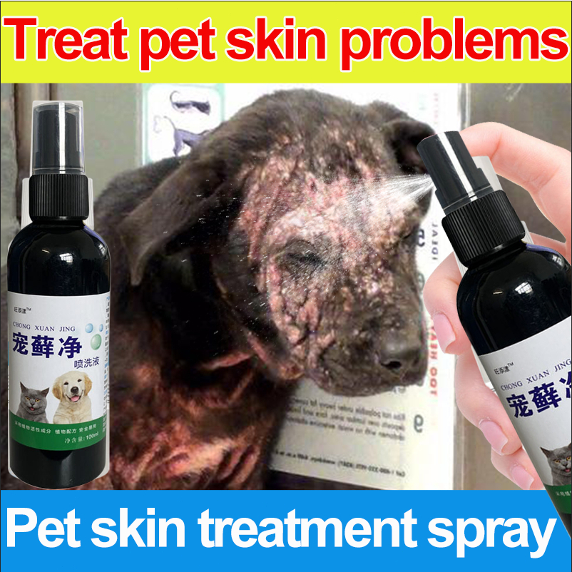 Pet Skin Treatment Spray Gamot Sa Garapata Ng Aso Spray For Dog Skin ...