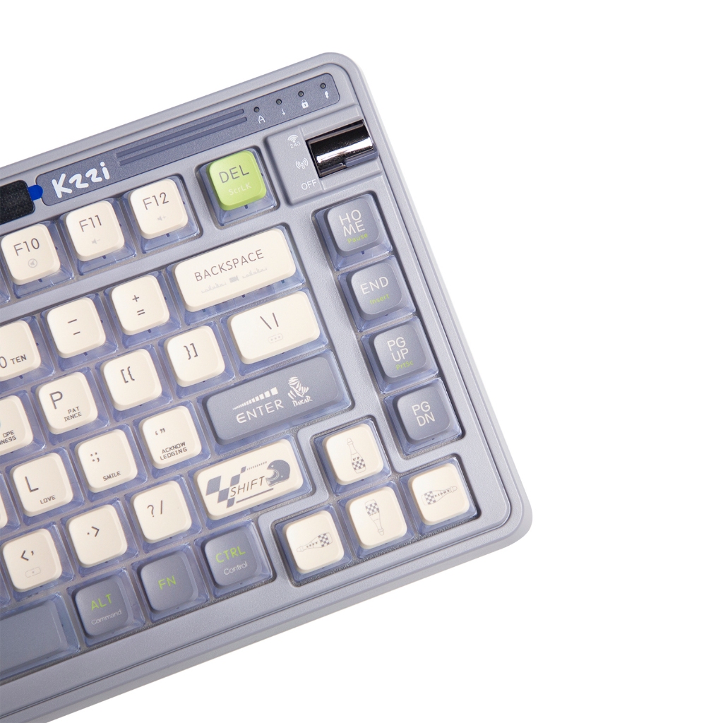KZZI Kezhi K75Pro+ Wireless Three-Mode Mechanical Keyboard Gasket ...
