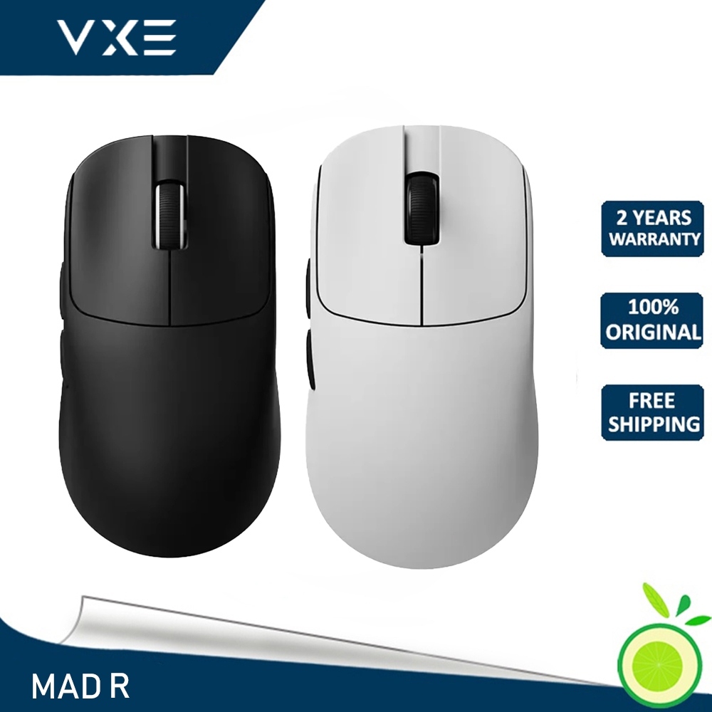 VXE MAD R Series ultra lightweight wireless mouse ergonomic game dual ...