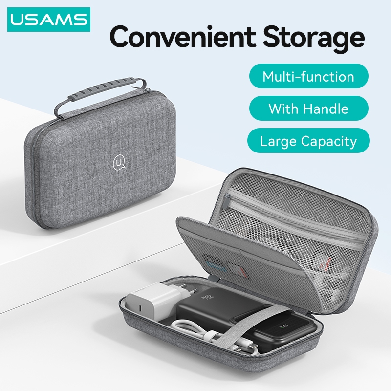 USAMS Portable Storage Bag Large Size Double Layer Travel Organizer ...