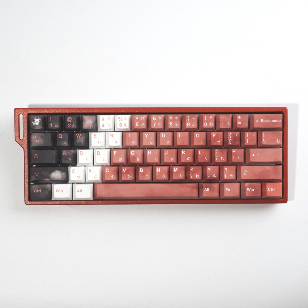 XVX Zashiki-warashi Cherry Profile japanese keycap Double Shot PBT ...