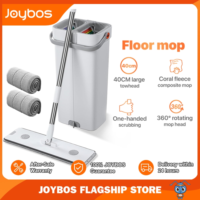 Joybos Floor Mop Cleaning Flat Mop 4in1 Multifunctional Mop 360 Spin ...