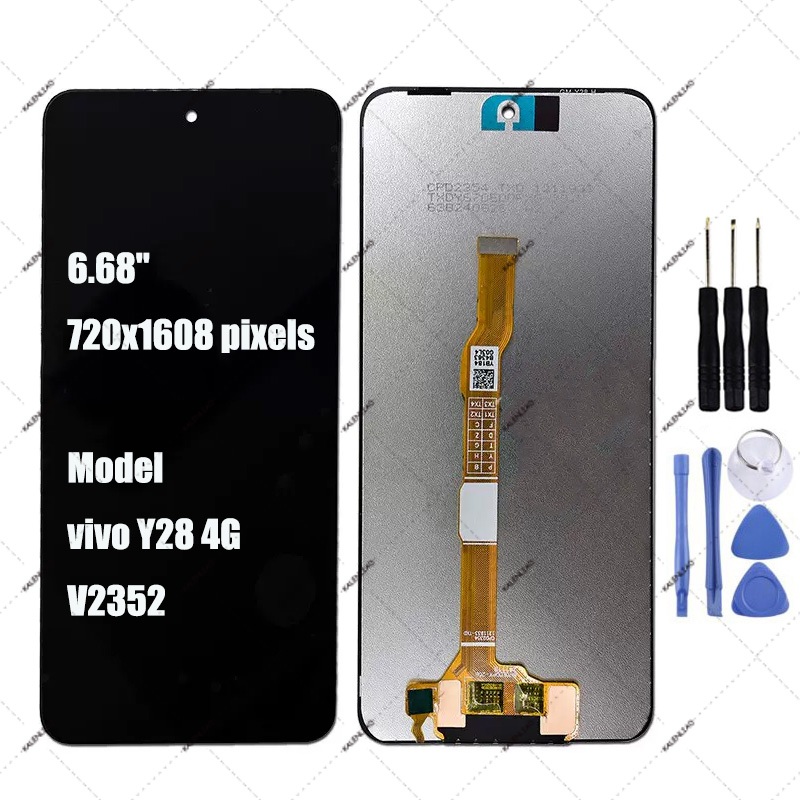 For vivo Y18 Y28 Y38 Y58 Y17S Y36 5G 4G LCD Display Touch Screen Digitizer Assembly Replacement ...