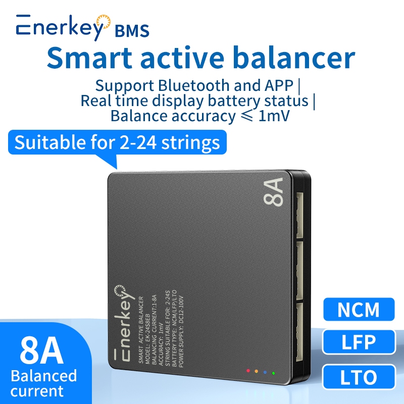 EnerKey 8A intelligence Active Balancer 2S to 24S Li-ion Lifepo4 ...