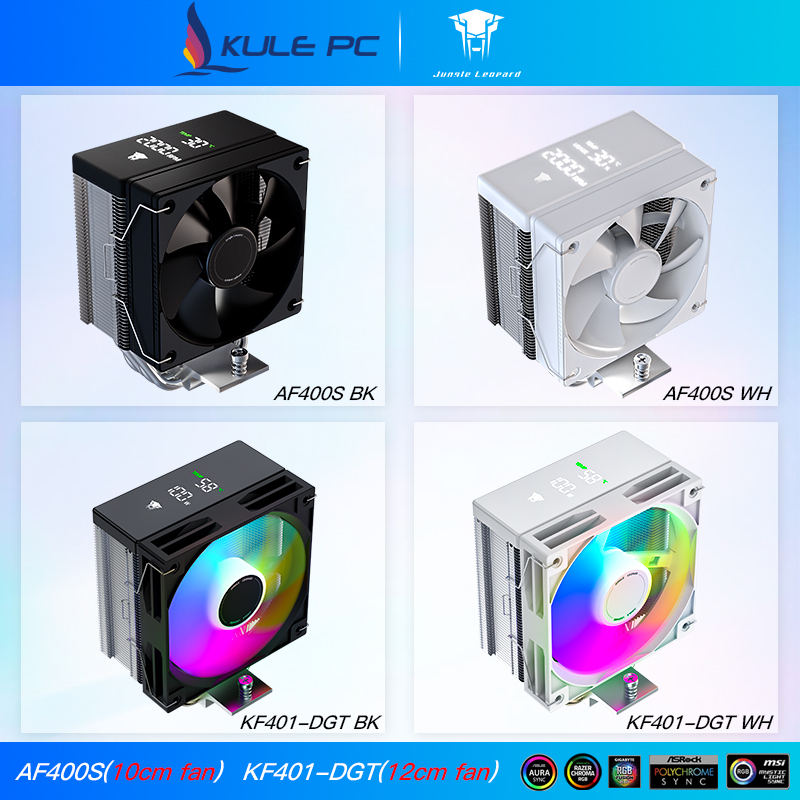 Jungle Leopard AF400S / AF401-DGT / KF401-DGT Digital CPU Cooler Black ...