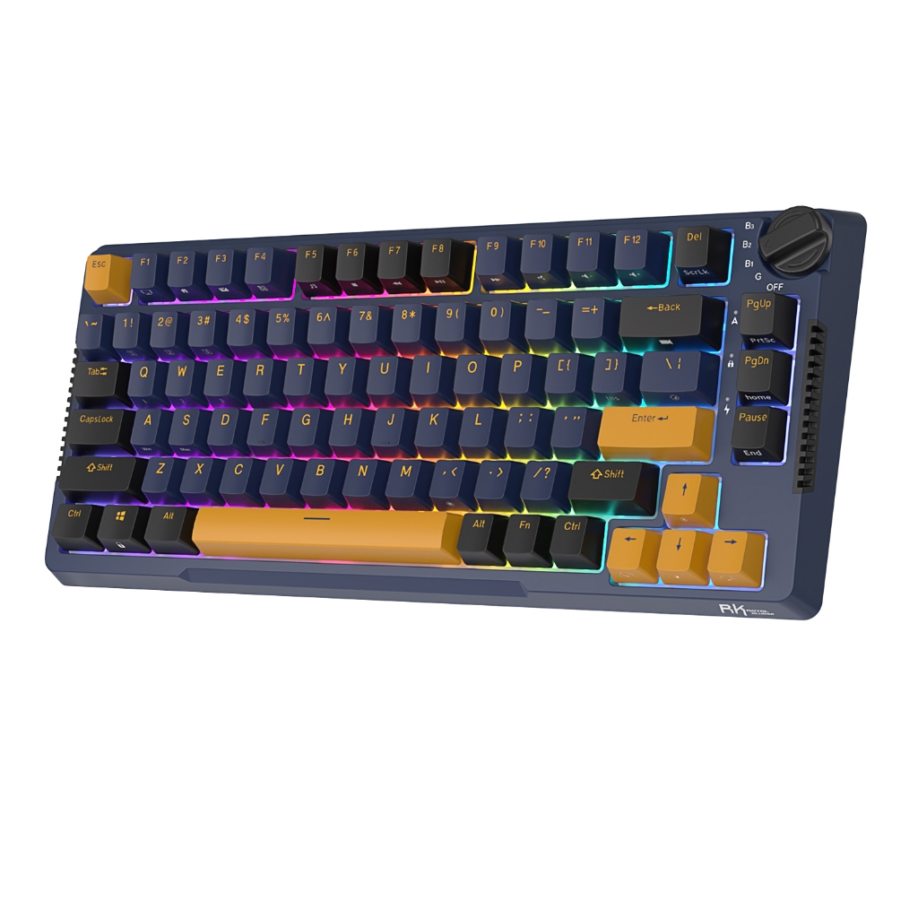 RK H81 Time Machine Color Matching Royal Kludge 81 Key Three Mode ...