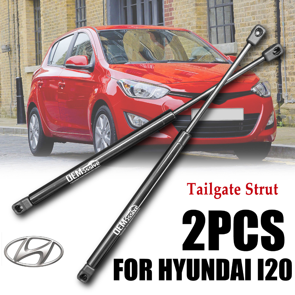 2Pcs Tailgate Gas Struts Lift Spring Supports Damper Shock Car Boot ...