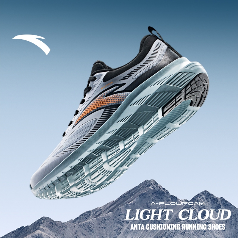 ANTA Men Yun Road Running Shoes Lightweight Durability Comfortable Soft ...