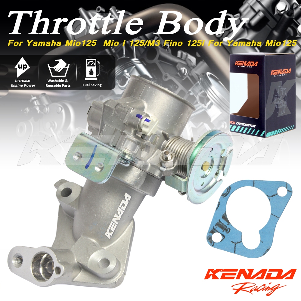 KENADA Throttle Body Racing Yamaha MIO125 MIO I 125/M3 28MM 30MM 32MM ...