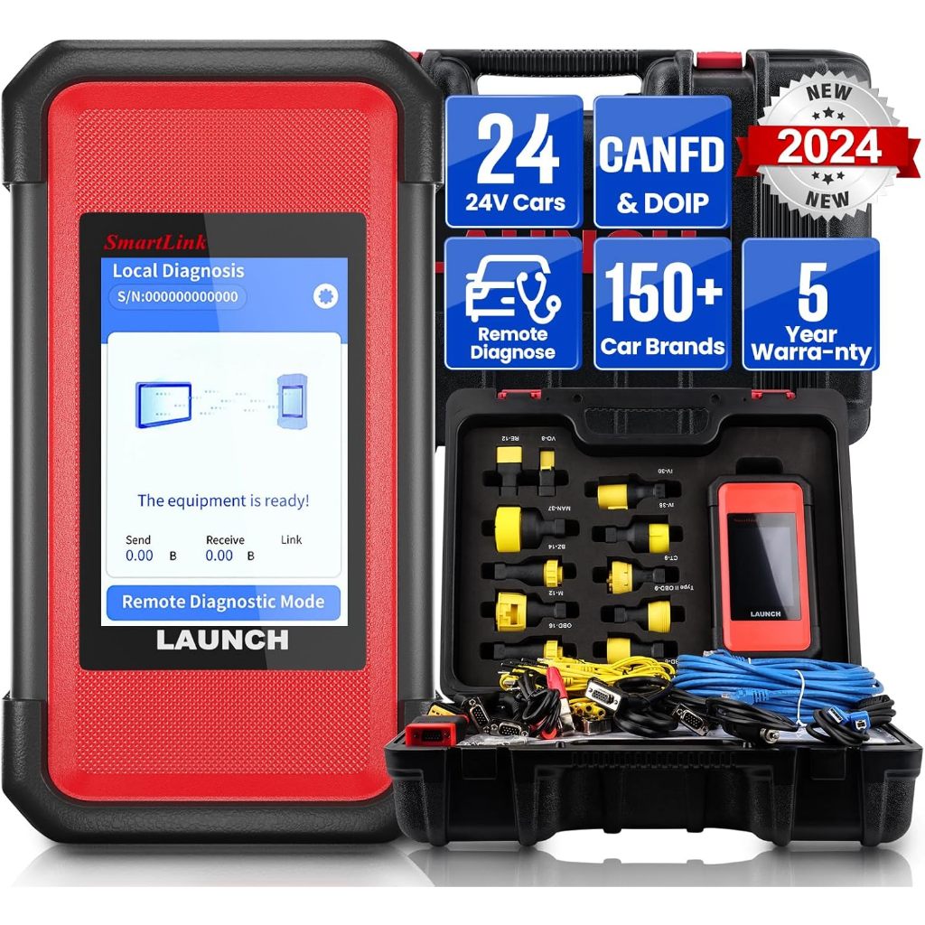 LAUNCH X431 SmartLink C Heavy Duty 24V Truck Module Truck/Machinery ...