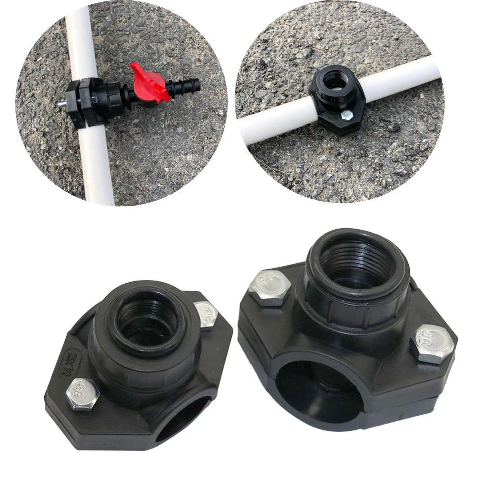 1Pc DN32,DN25 Pipe Clamp Agriculture Irrigation Pipe Saddle Clip ...