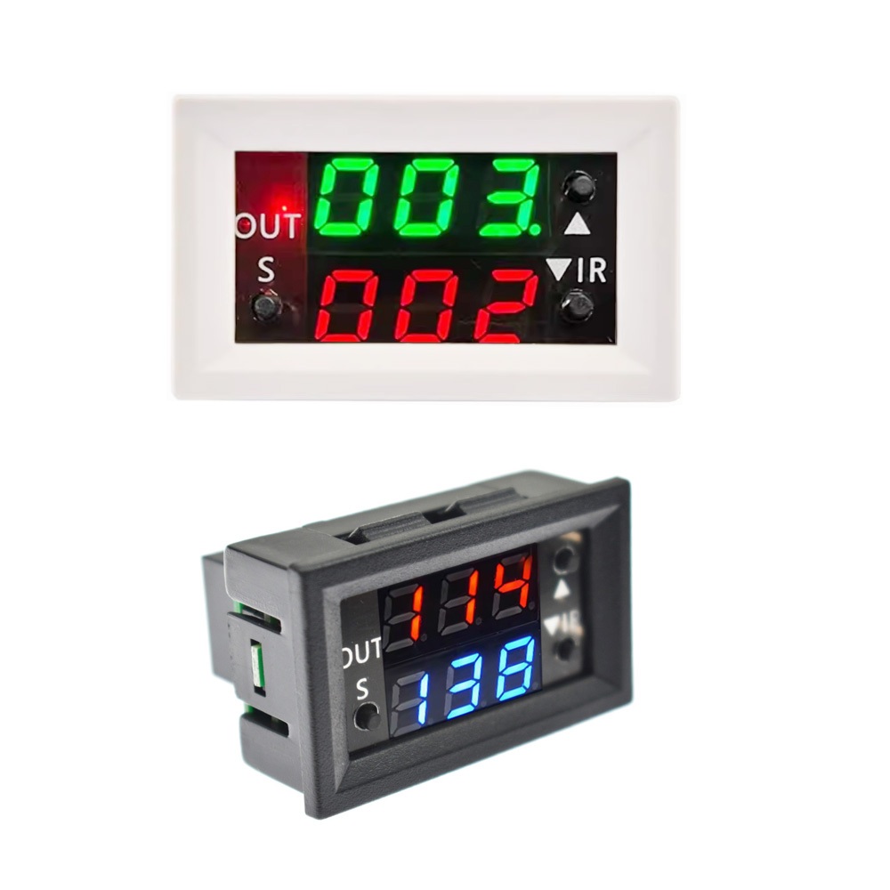 Dual Display Time Relay Module DC 12V Time Delay Relay Mini LED Digital ... Dual Display Time Relay Module DC 12V Time Delay Relay Mini LED Digital ...