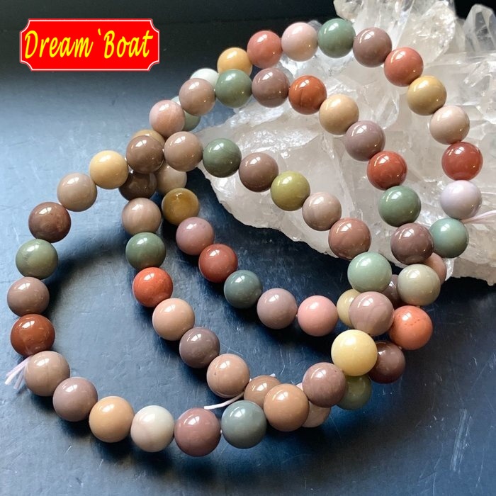 Alashan Agate Bracelet,Gemstone Bracelet,Feng Shui Bracelet,Natural ...