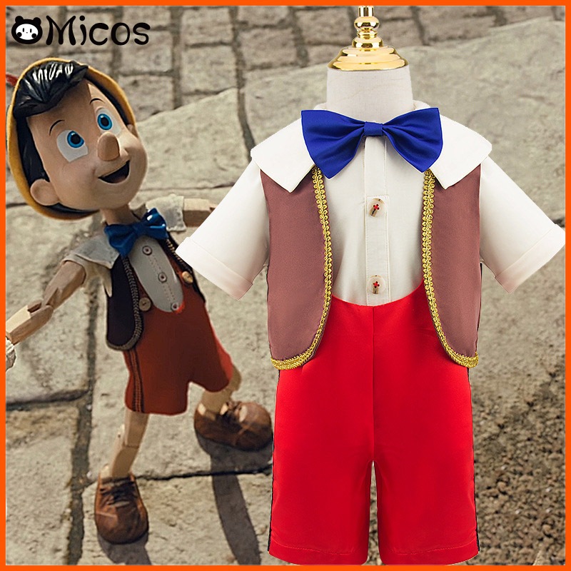 Umorden Puppet Pinocchio Costume for Kid Child Toddler Boy with Long ...