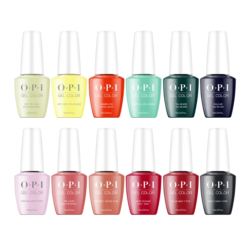 OPI Grease Collection 15ml Gel Color UV Lamp Led | Shopee Philippines