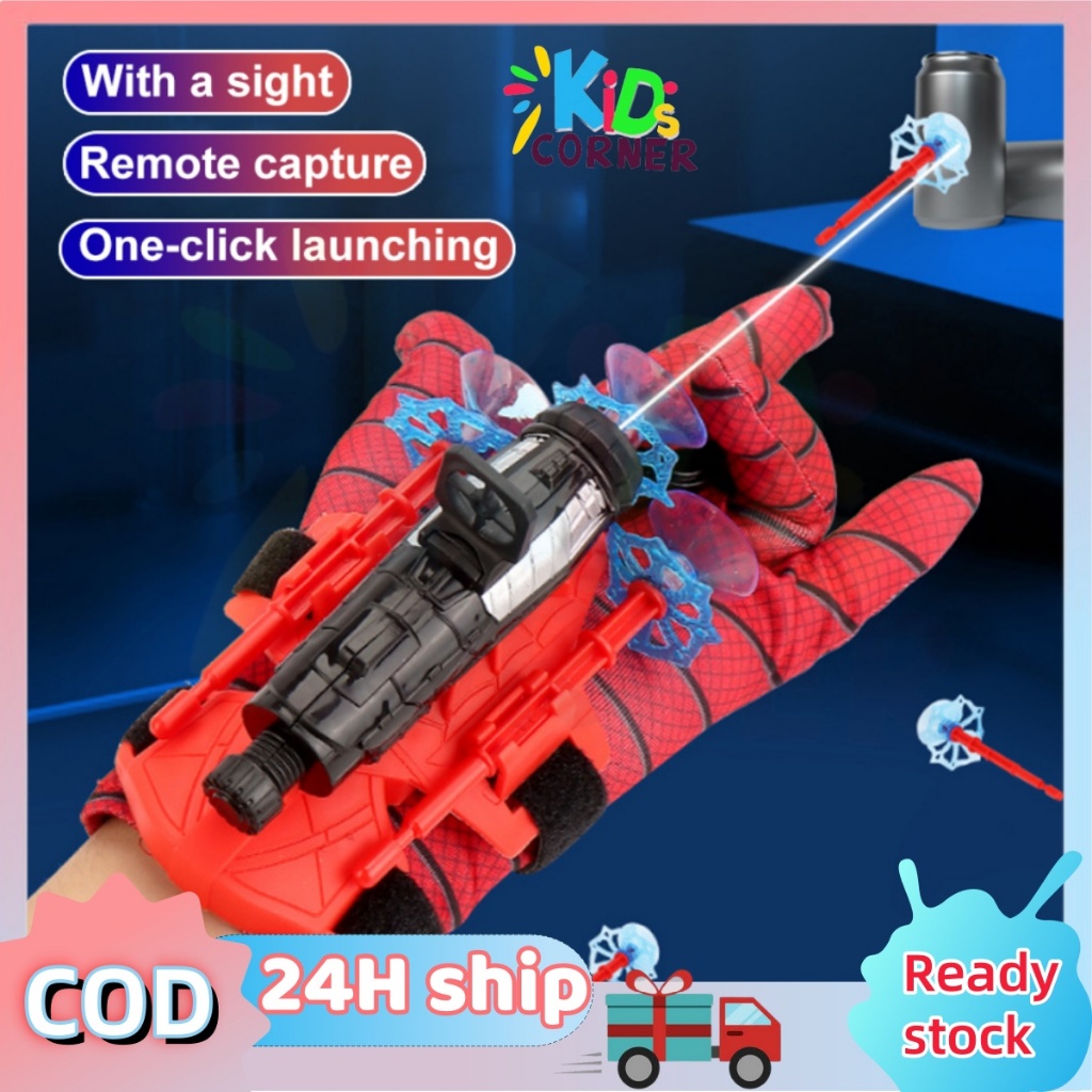 Spiderman Super Cool Toys for Boy Web Shooter Aiming Motion Toy Gift ...