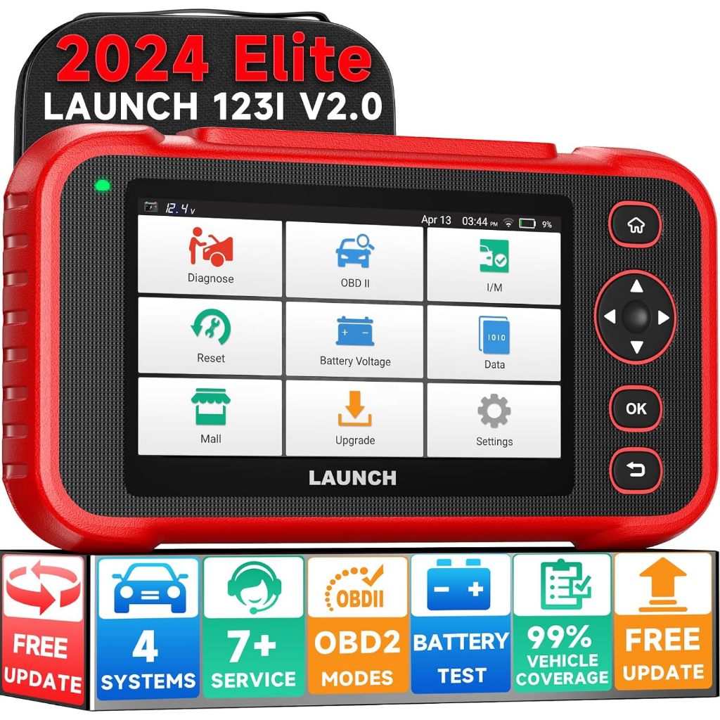 Launch X431 CRP123i V2.0 Car Diagnostic Tools ABS SRS Engine AT 4 ...