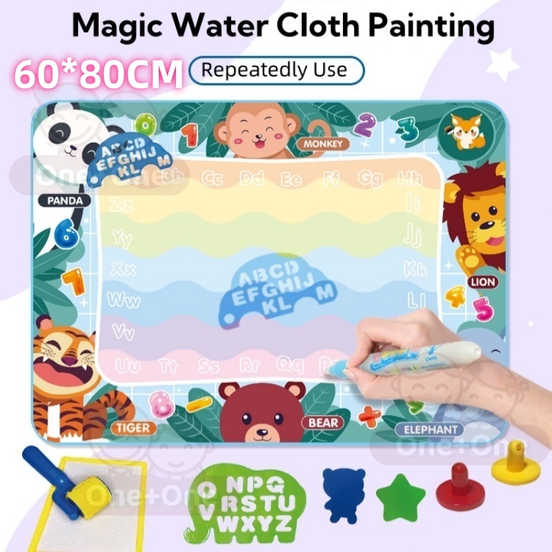 Doodle Mat Magic Water Drawing Canvas Colouring Mat Big Size Painting ...