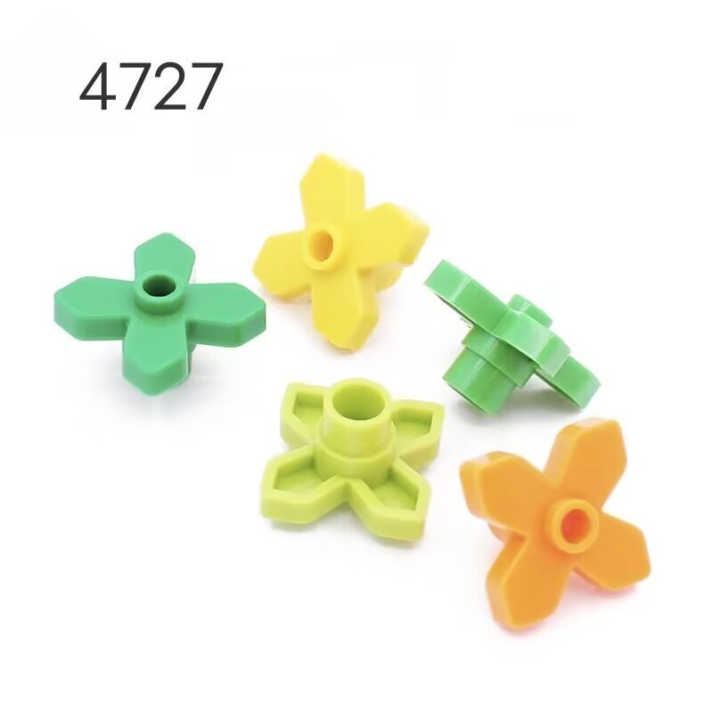 Moc Small Particle Plant Decoration Building Blocks Compatible with ...