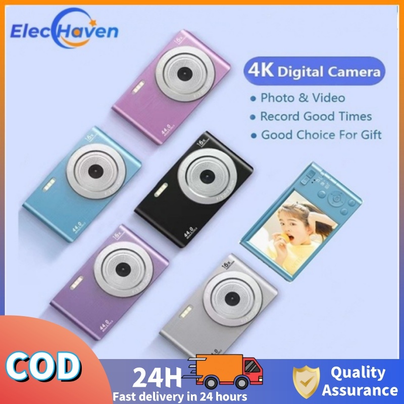 4K Digital Camera HD Camera Selfie Portable Digital Camera Portable ...