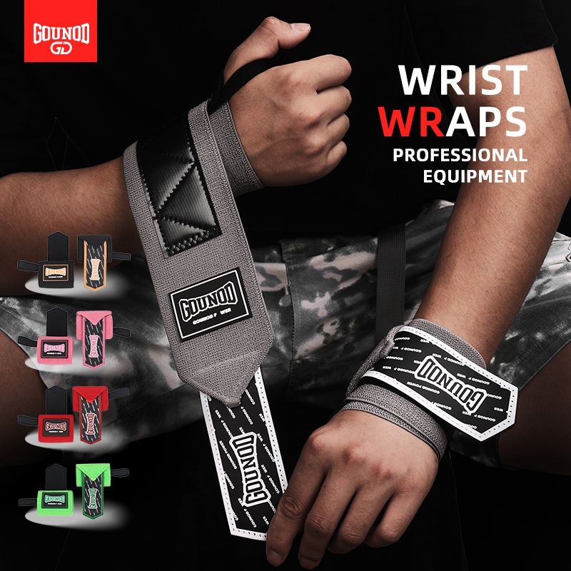 1 pair of multi-color wristbands for fitness, weightlifting support ...