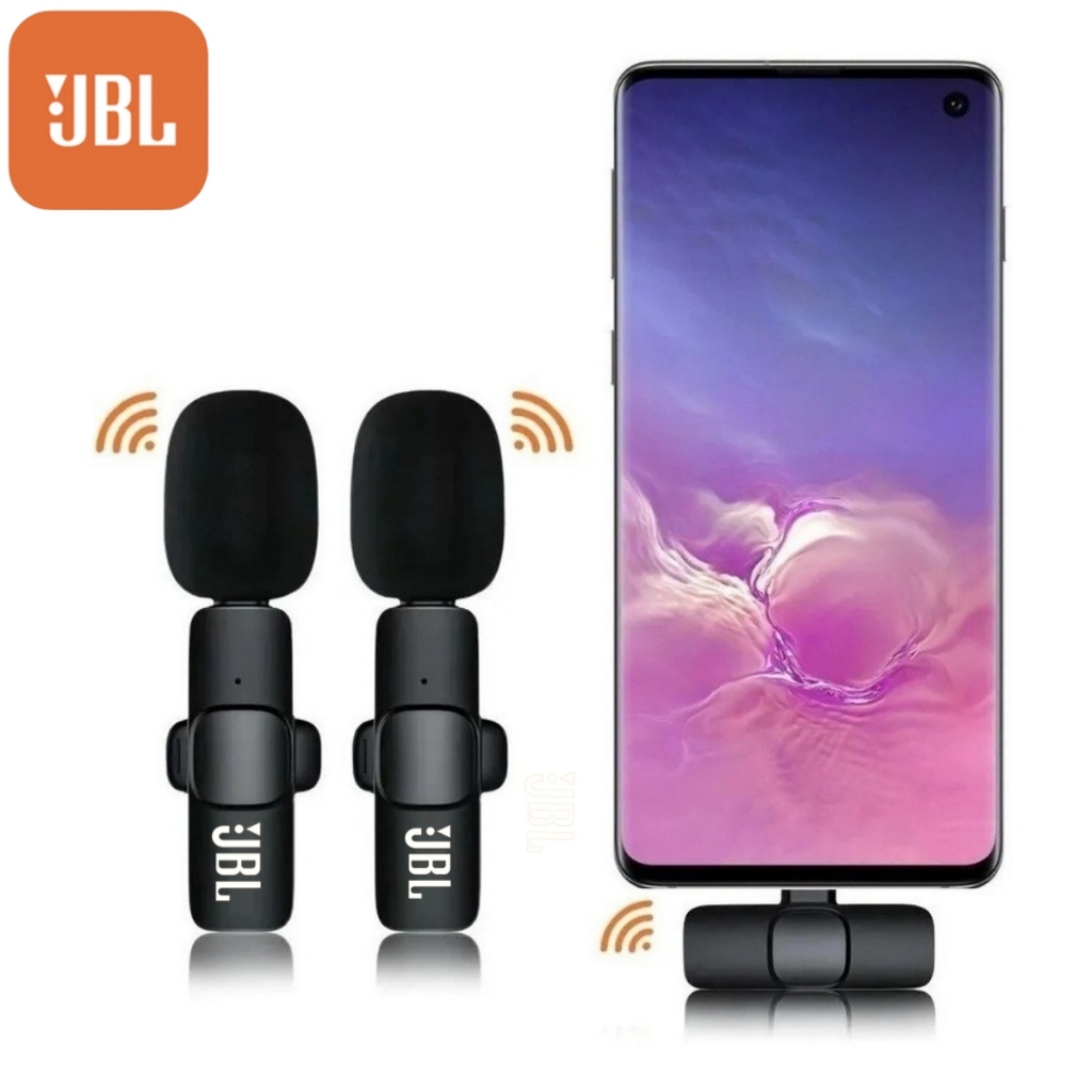 Wireless Microphone Bluetooth Lapel Mic Audio Mini Cellphone Mic For ...